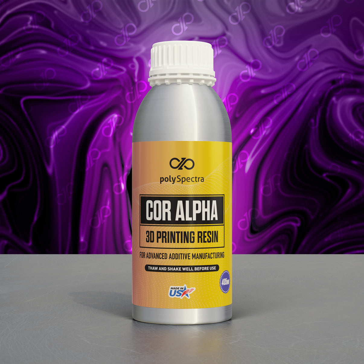 COR Alpha Photopolymer Resin for 405nm DLP & LCD 3D Printers – polySpectra