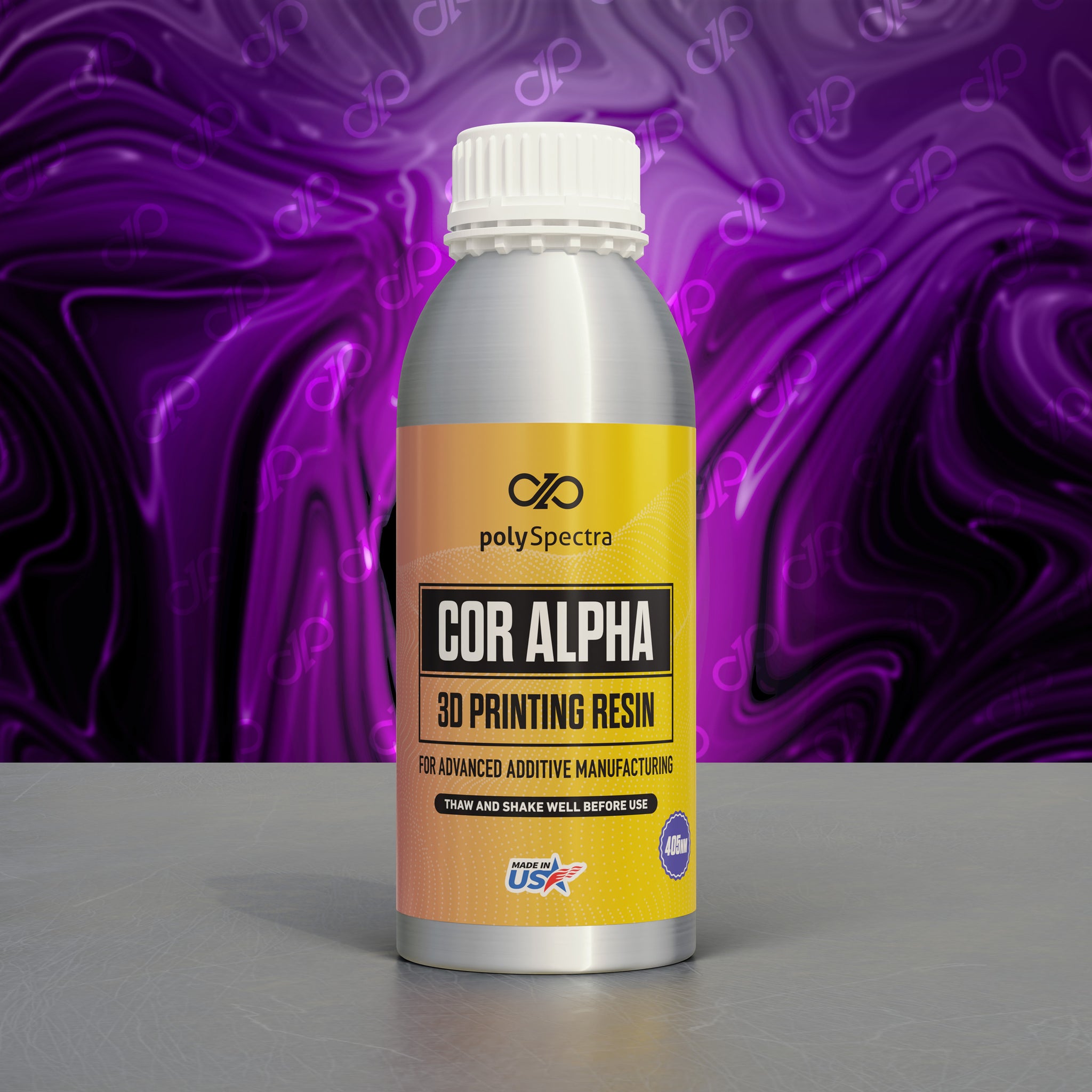 COR Alpha Photopolymer Resin for 405nm DLP & LCD 3D Printers – polySpectra